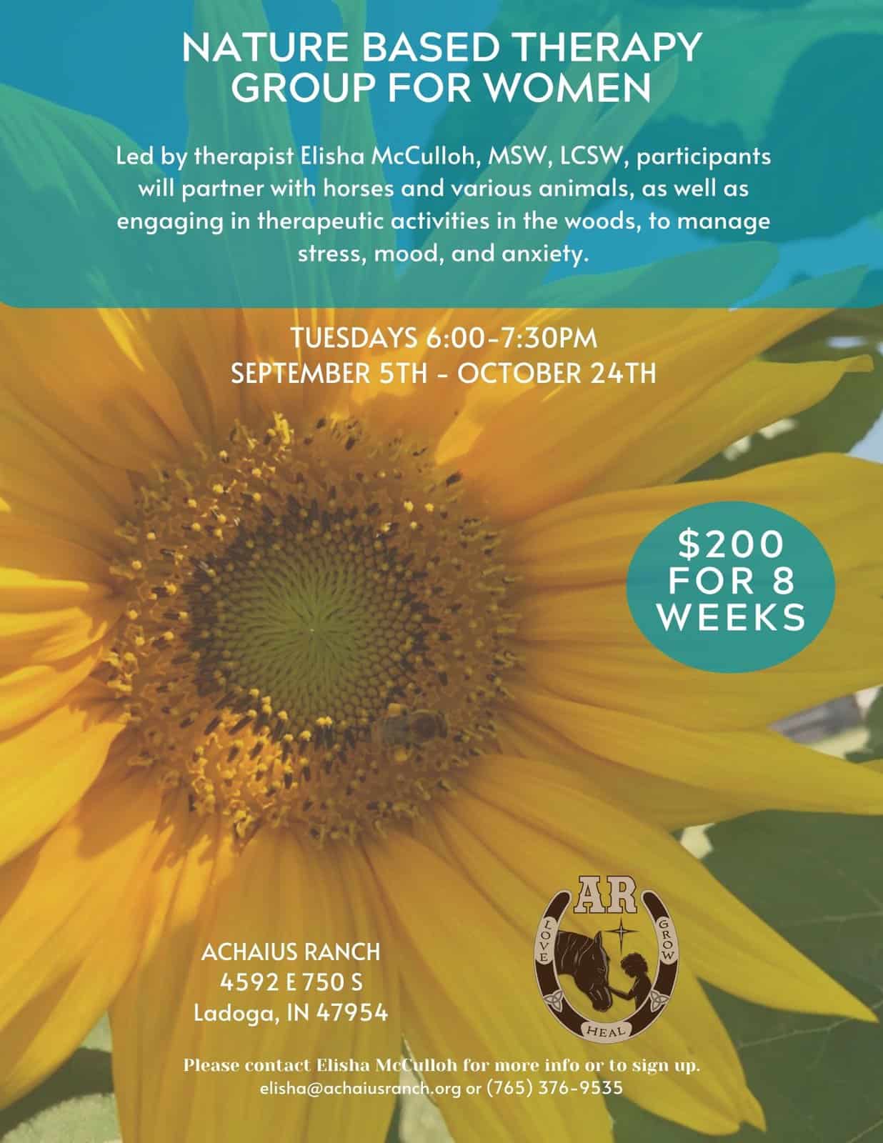 Nature-Based Therapy – Achaius Ranch